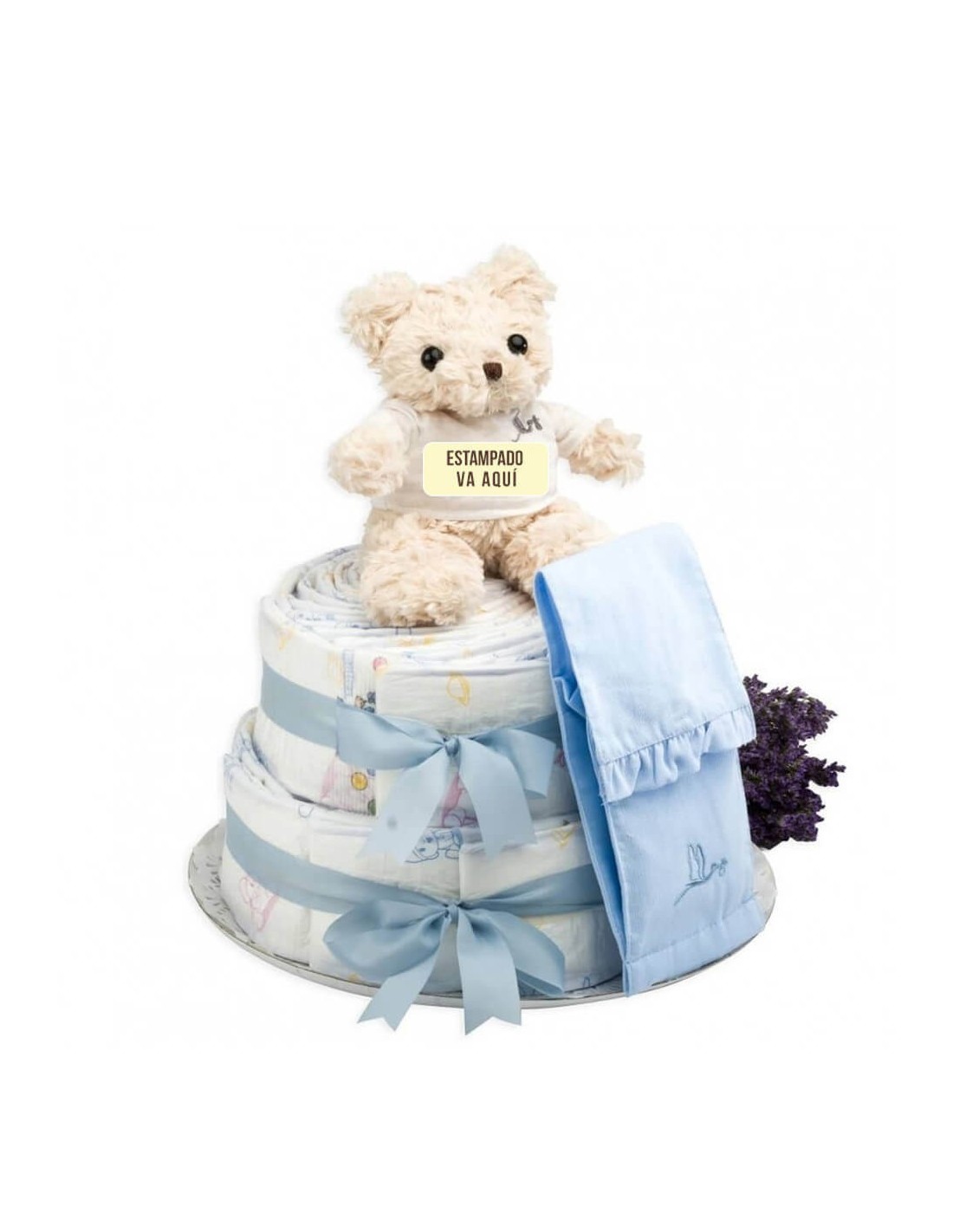 Chic Diaper Cake for Baby | Elegant and Practical Newborn Gift ...